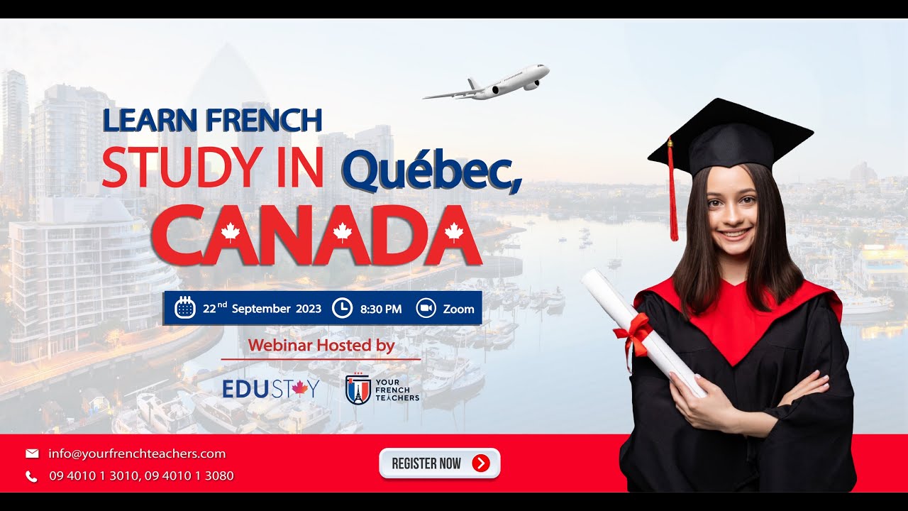 Learn French and Study in Québec, Canada Episode 1 - YouTube