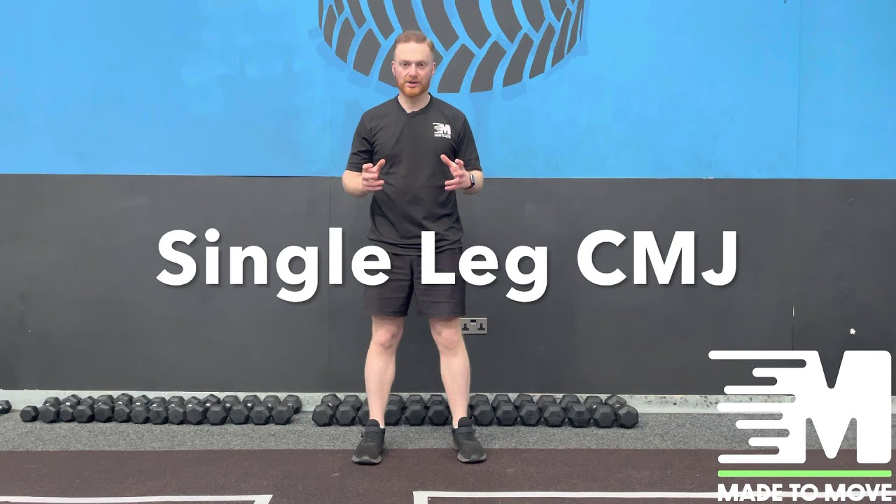 HOW TO: Single Leg Countermovement Jump | Made to Move - YouTube