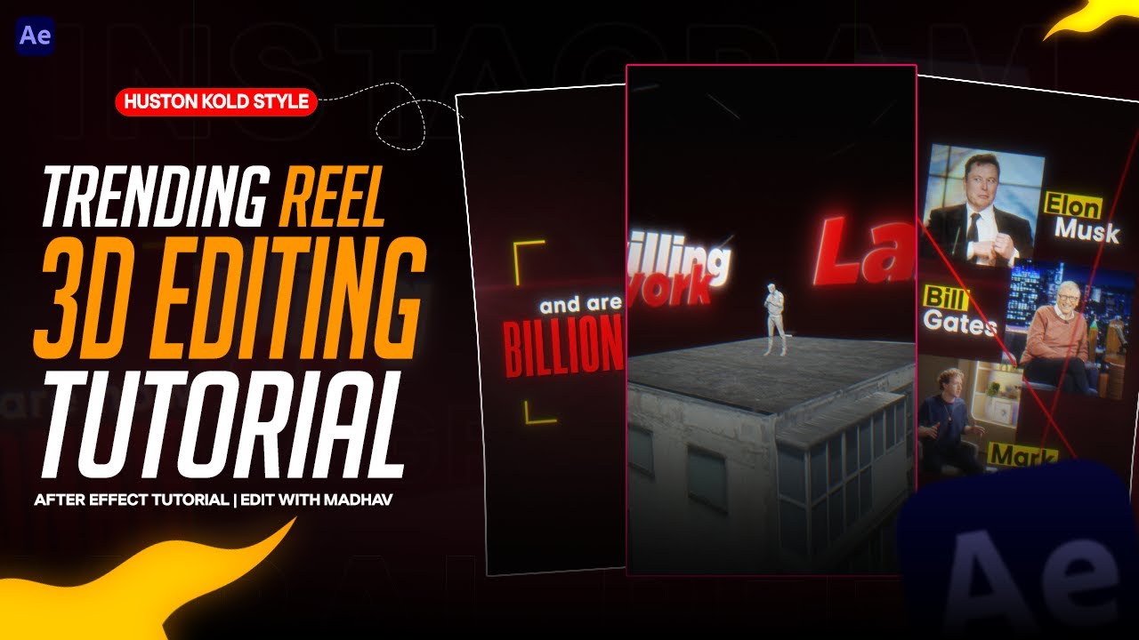 Edit Viral Reels Like Houston Kold , AMR Visuals | After Effects Tutorial | Tutorial 12 - YouTube
