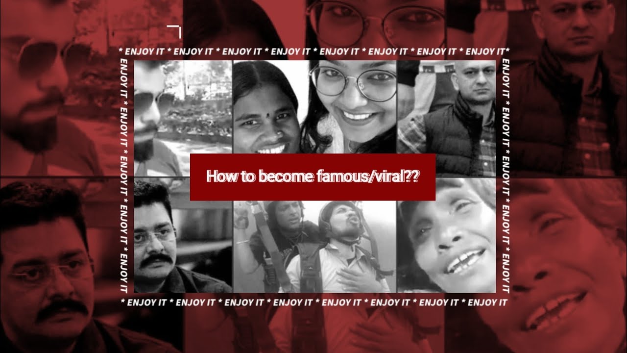 How to Become famous/ Viral ?? - YouTube