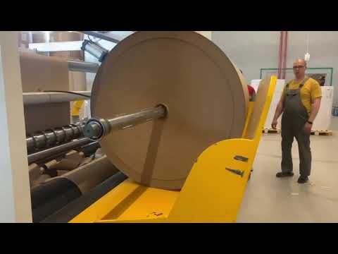 2500 High-Speed Paper Core Paper Roll Slitting Rewinding Machine 600 ...