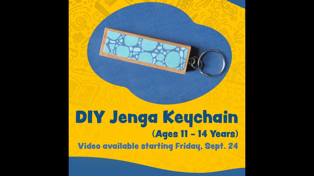 Jenga Keychain - YouTube