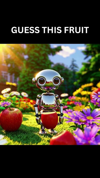 RoboRicky Guess the Fruit Challenge for Kids! 🍍🍓🍎🍌🍒 | | Learn with ...