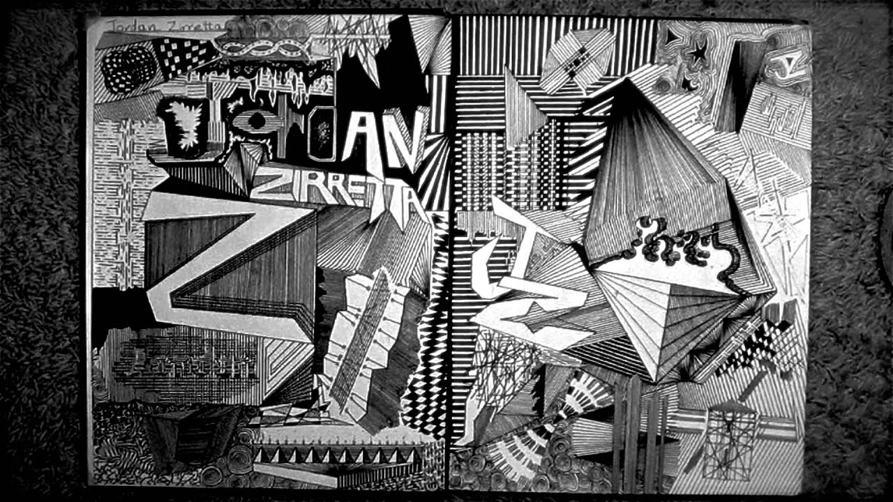 SICK Sketchbook Drawing Using Pen - YouTube