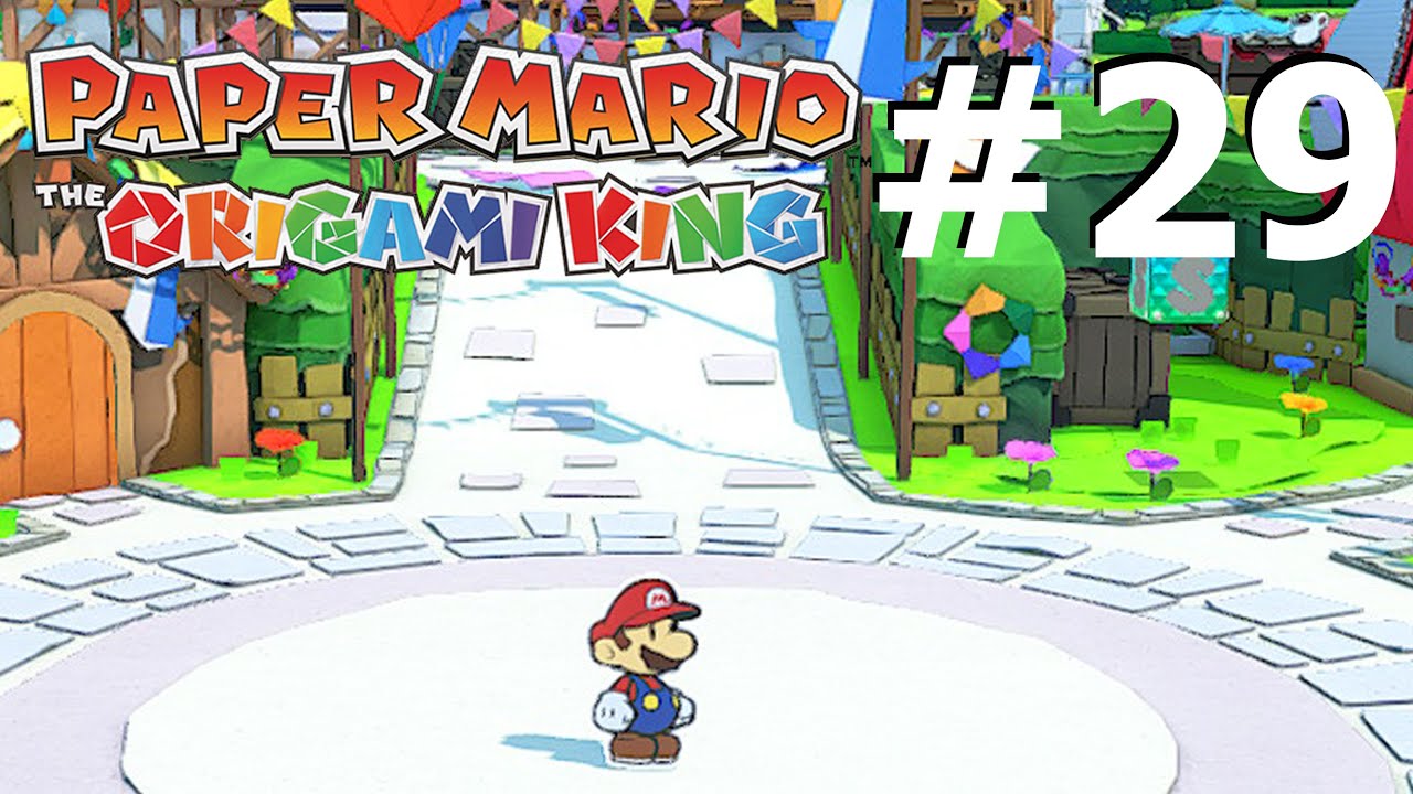 Paper Mario: The Origami King Walkthrough Gameplay Part 29 - First Time ...