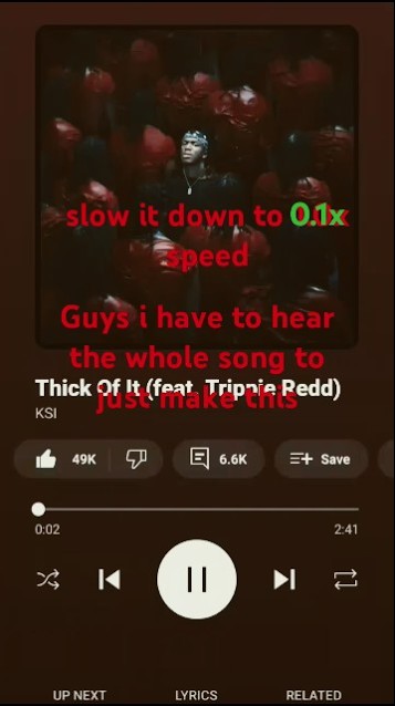 Slow down to 0.1x speed - YouTube