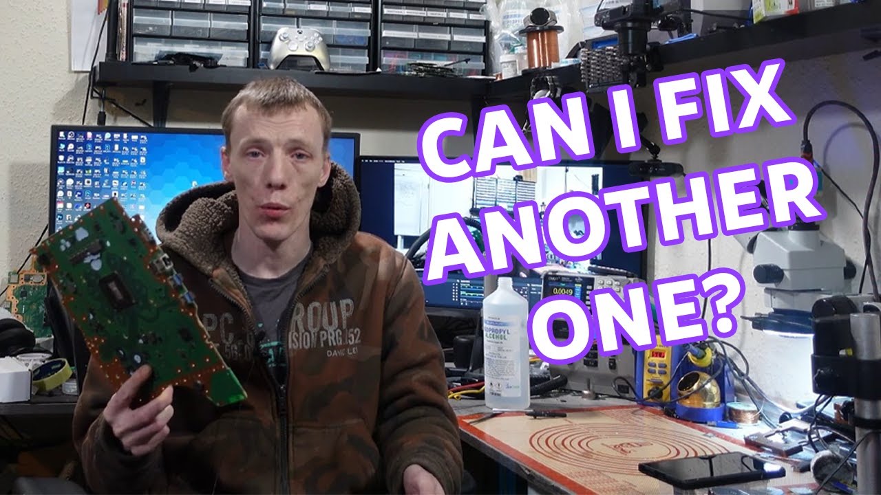 A Broken PS5 Motherboard | Can I Fix It (Joblot Boards Part 8) - YouTube