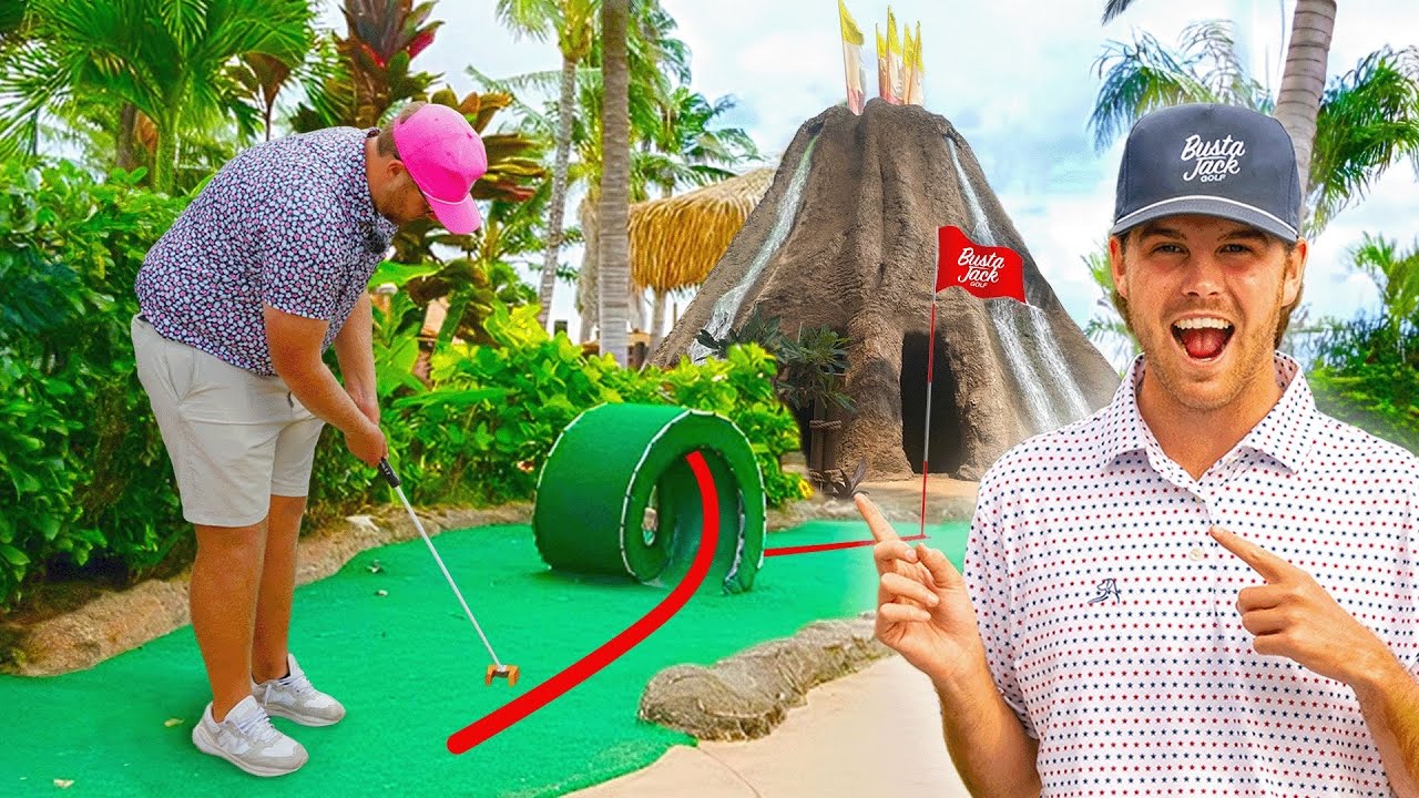 We Played The Best Mini Golf Course In Hawaii - YouTube