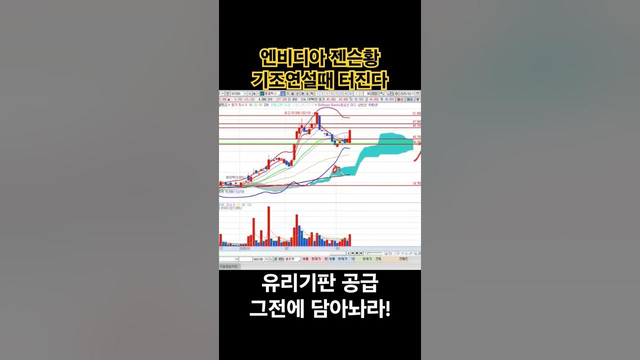 필옵틱스 엔비디아 젠슨황 기조연설 전까지 무조건 사야하는 이유 필옵틱스엔비디아브로드컴유리기판테슬라트럼프젠슨황액침냉각비트코인관세인급동tsmc낸드삼성