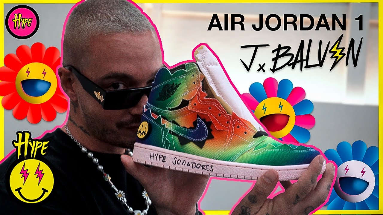 Air Jordan 1 Retro x J BALVIN | HYPE - YouTube