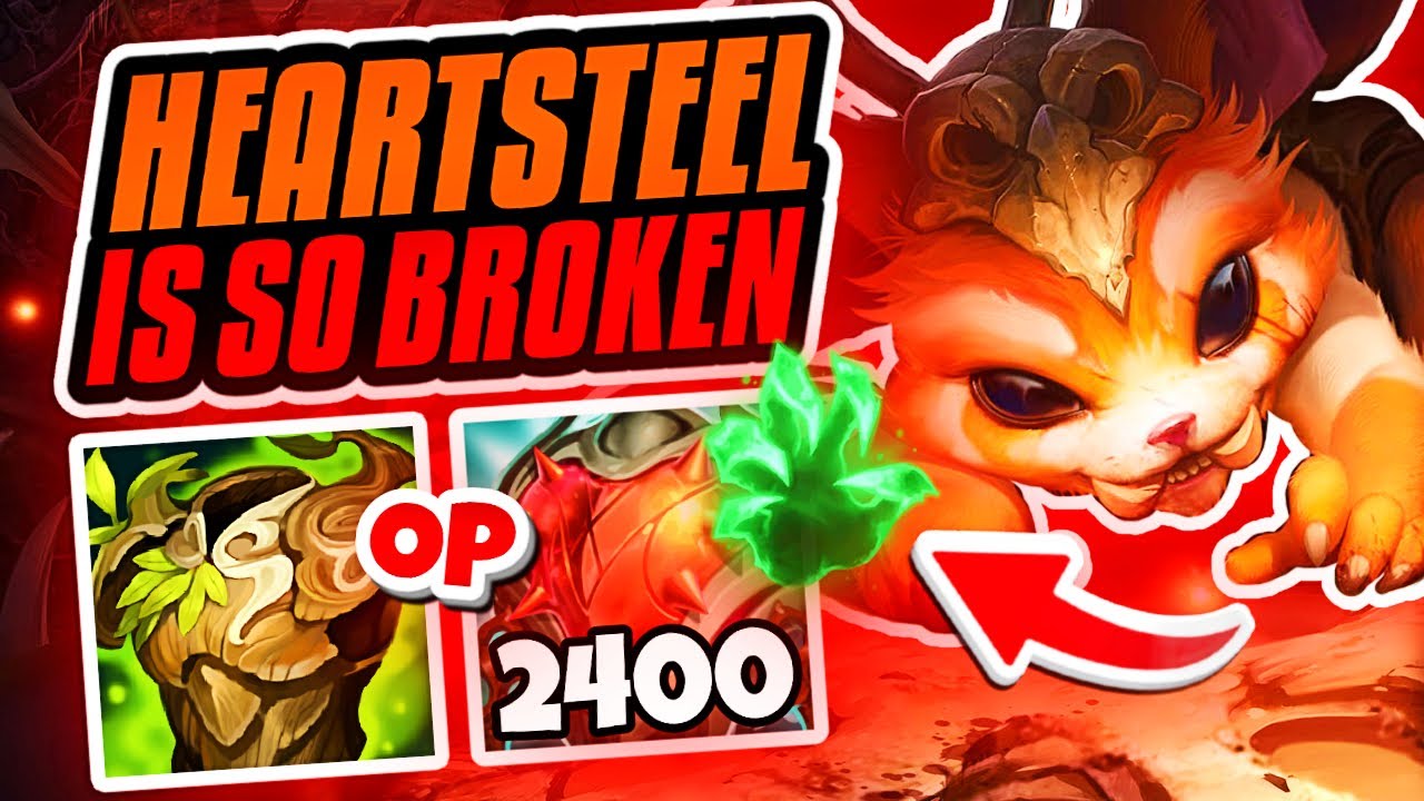 HEARTSTEEL IS SO BROKEN ON GNAR! (Full Tank Gnar) Season 14 Gnar Ranked ...