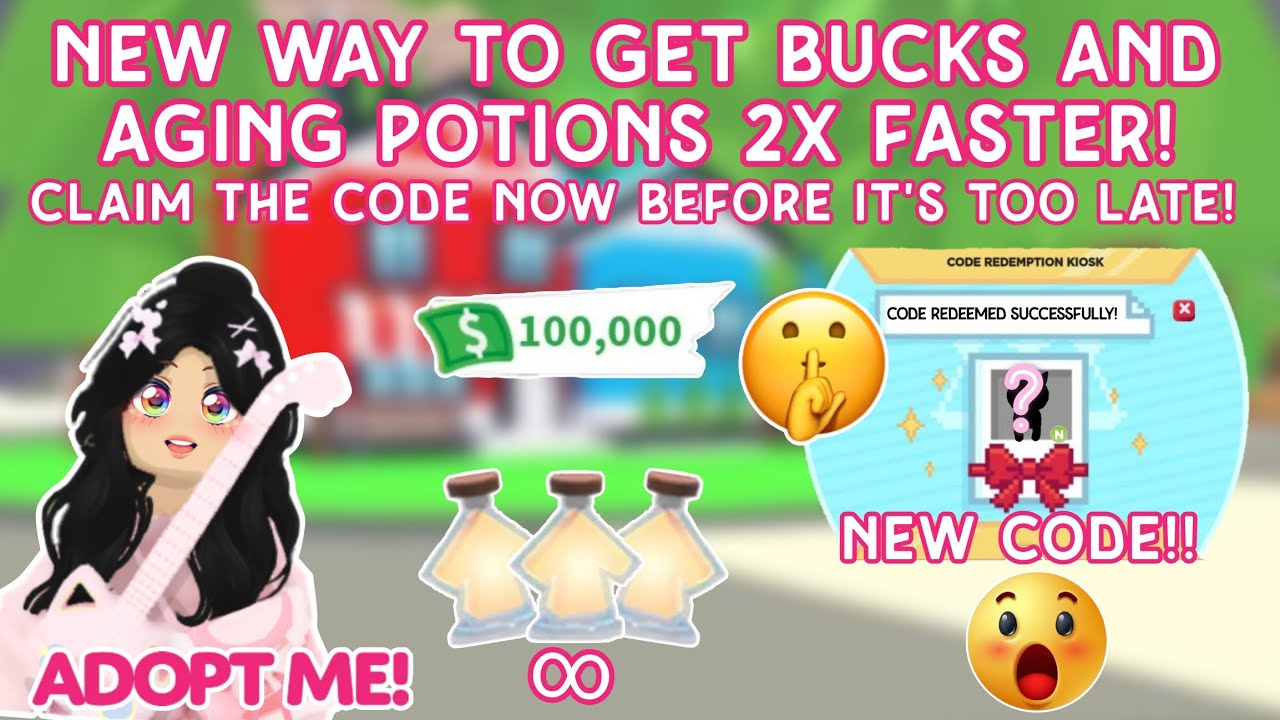 HOW TO GRIND BUCKS & AGING POTIONS WITH THIS NEW CODE!🤑🤩Must Claim ...
