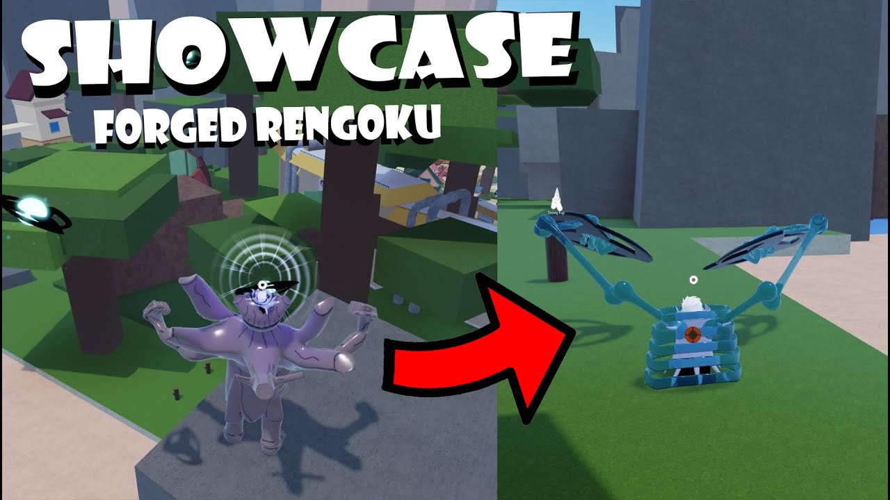Forged Rengoku Showcase en Español | Shindo Life - YouTube