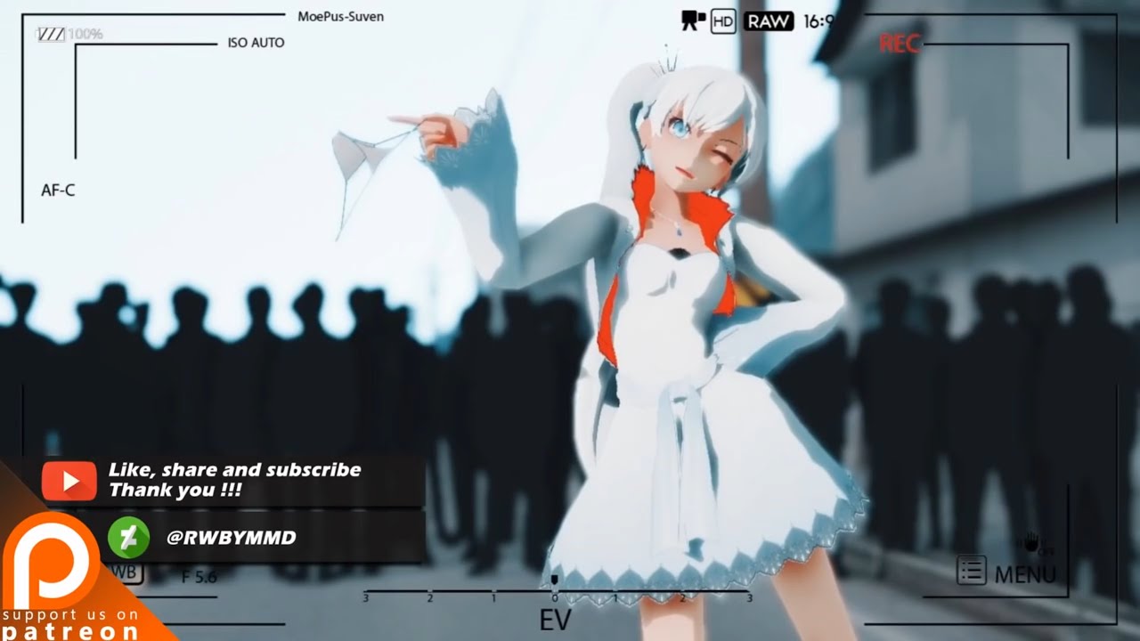 【MMD RWBY】Weiss never loses her temper when standing in front of a ...