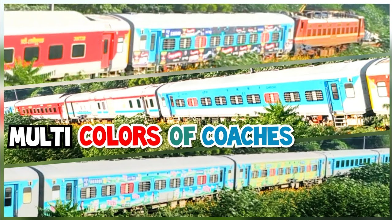 Multi Colors of Coaches - YouTube