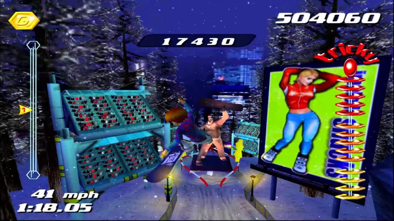 SSX Tricky - Eddie World Circuit ~ Showoff Part 2 - YouTube