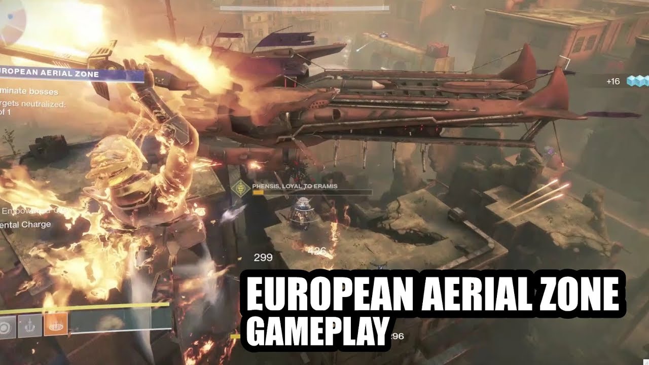 European Aerial Zone (Boss Fight, Hidden Chests, and Rewards!) - YouTube