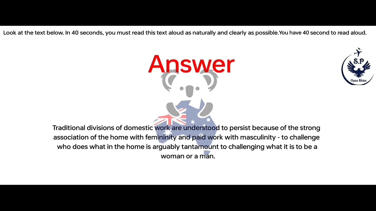 PTE - Speaking Read Aloud Exam Prediction | read aloud pte - YouTube