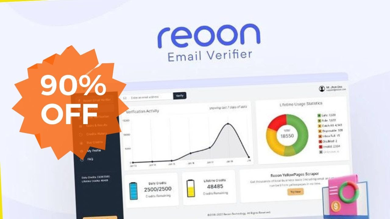 Reoon Email Verifier lifetime deal $79 on Appsumo - YouTube