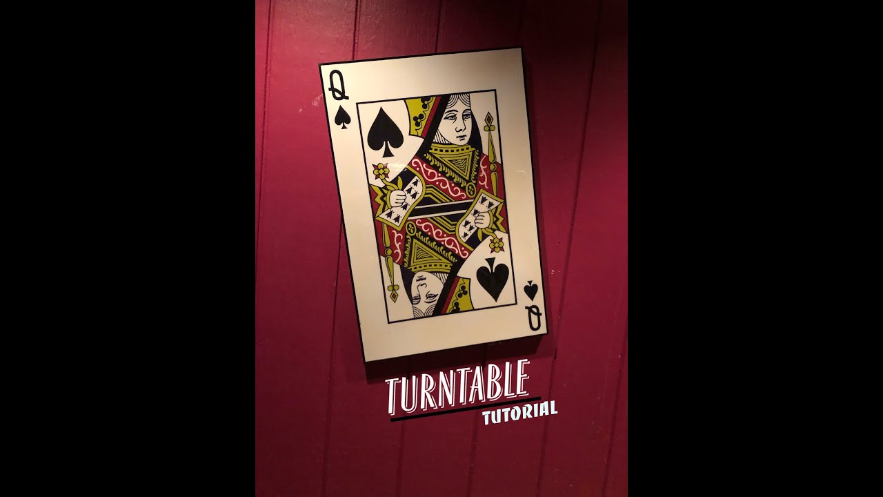 Turntable // Card Flourish Tutorial - YouTube