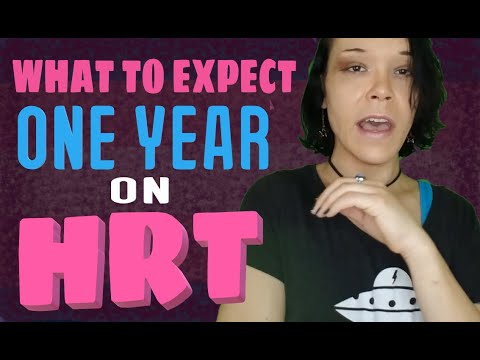 One Year on HRT: What To Expect - YouTube