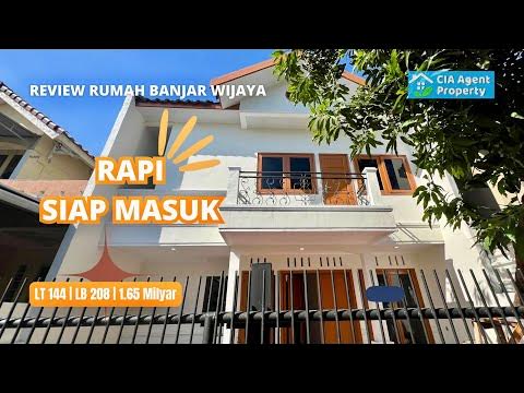 BANJAR WIJAYA CLUSTER ASIA Review rumah renovasi 8x18 - YouTube