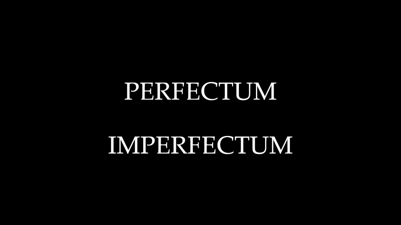 Imperfectum en perfectum - Latijn - YouTube