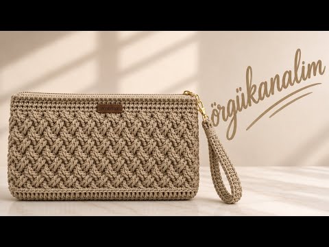 Cüzdan Kulpu Nasıl Yapılır👜 👛🧶 | Elcik Videosu👜 👛🧶