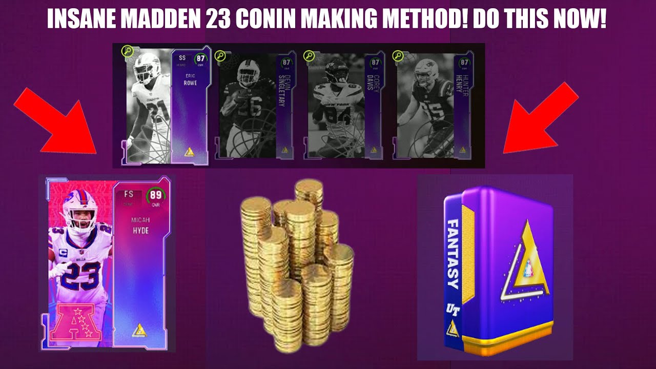 CRAZY MADDEN 23 COIN MAKING METHOD! DO THIS NOW! Madden 23 Coin Making ...