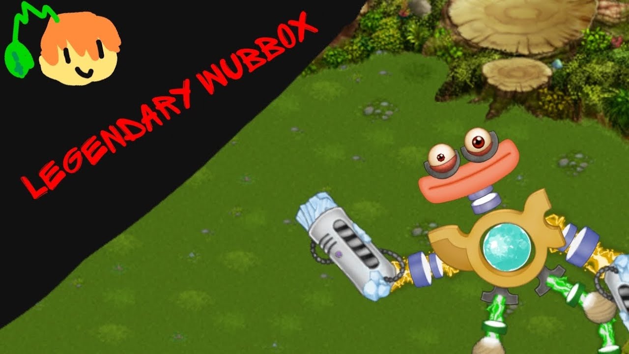 legendary wubbox on plant island (fanmade) (my singing monsters) - YouTube