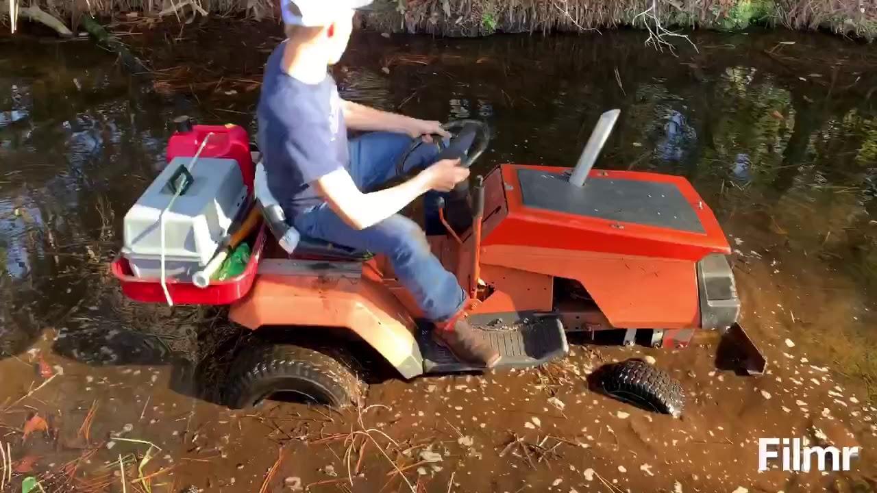 Mudding with the mud mower! - YouTube