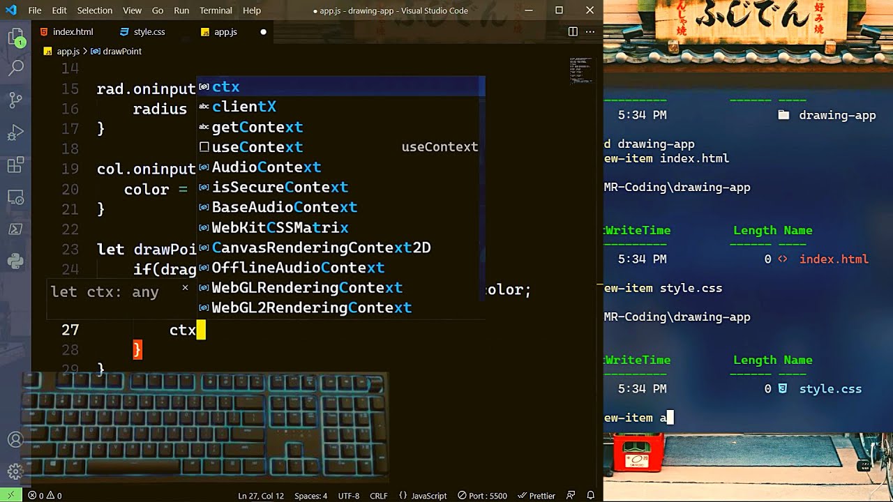 Asmr Programming Coding Drawing App Asmrプログラミング Youtube