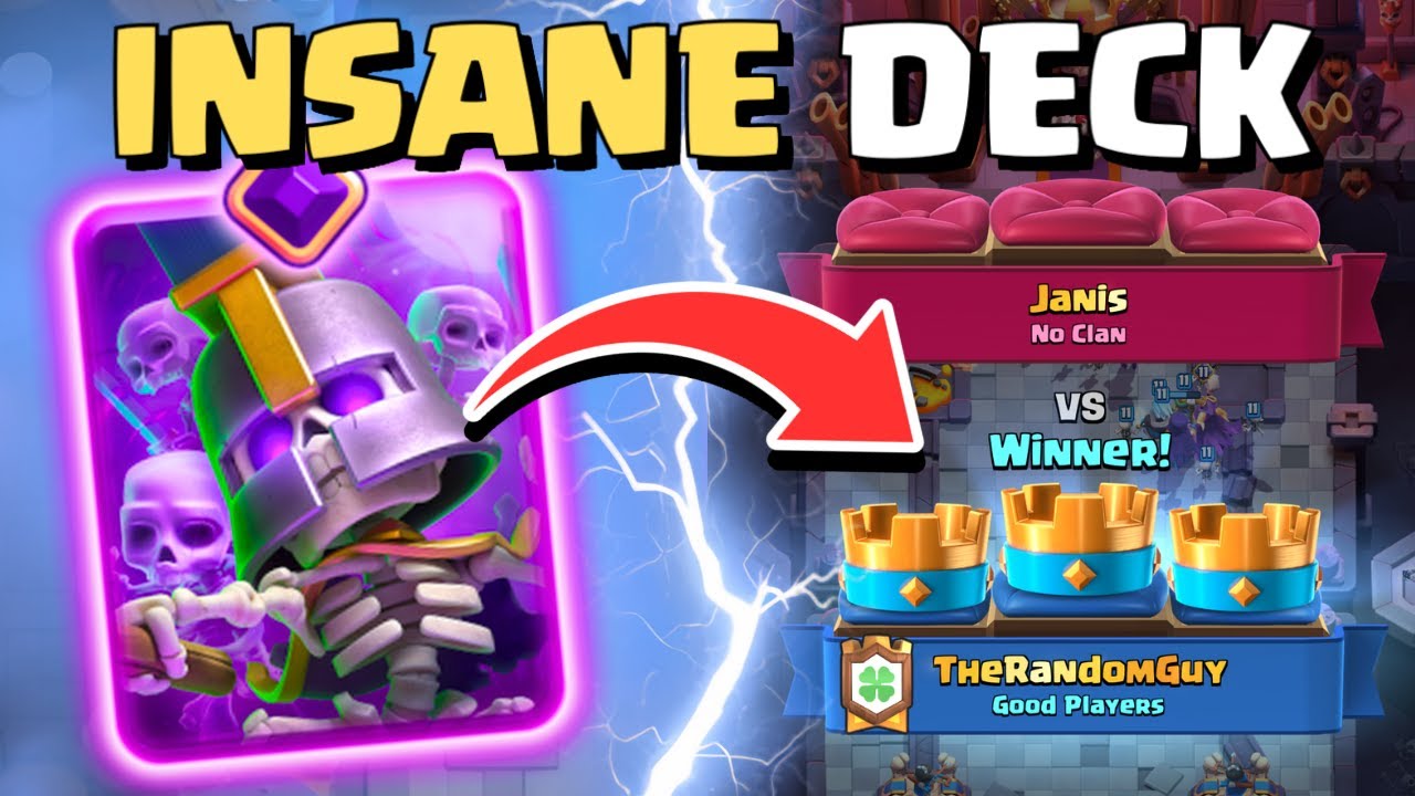 This INSANE Deck Guarantees 10,000 Trophies FAST! - YouTube