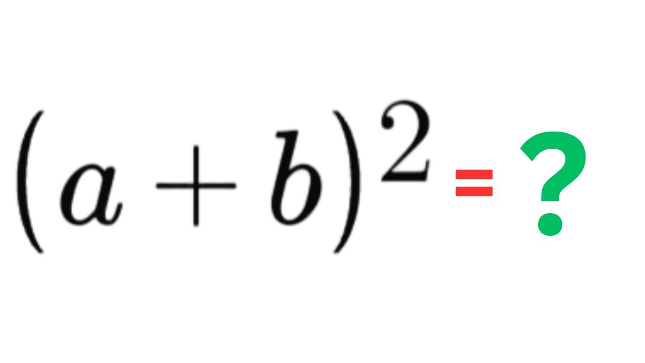 How To Find Formula Of a b 2 Algebraic Identities YouTube How To Find Formula Of a b 2 Algebraic Identities YouTube