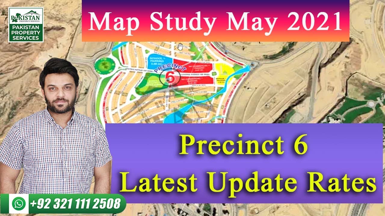 Precinct 6 Map Study | Current Market Prices in Precinct 6 | Bahria ...
