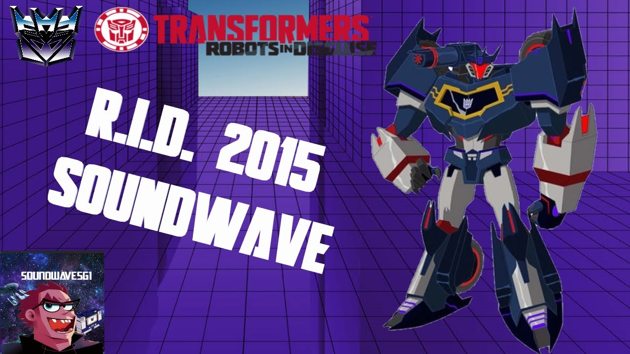 Transformers: R.I.D. (2015) Soundwave - YouTube