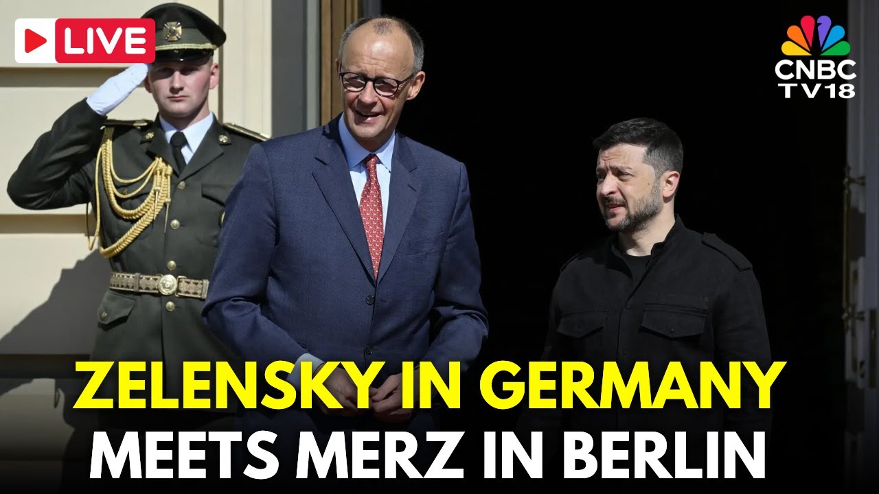 Zelensky in Germany LIVE: German Chancellor Merz Welcomes Zelenskiy in ...