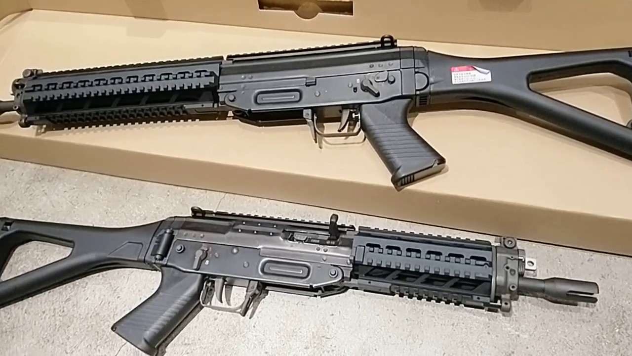 CRW quick review Weathered GHK 551 553 (QPQ finish black body) - YouTube