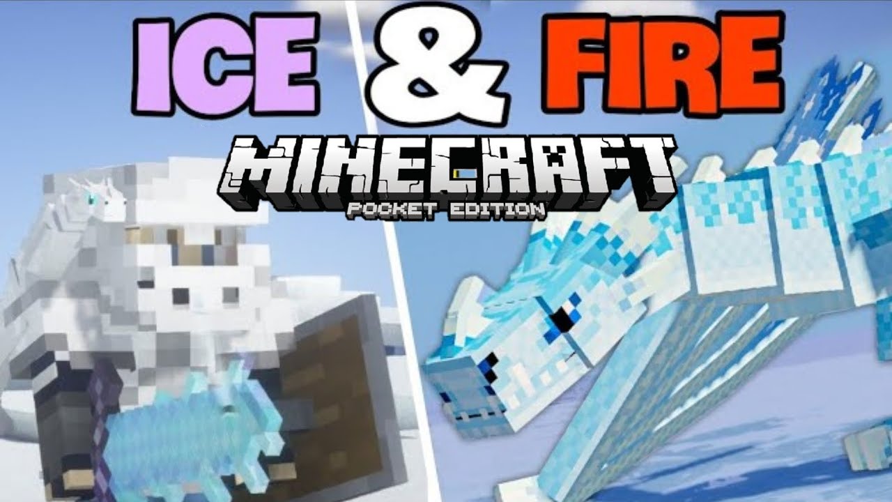 Cách Cài Mod/Addon Ice And Fire Mới Nhất Có Tổ Rồng Spawn Cực Giống Trên Pc Cho Minecraft Pe 1. ...