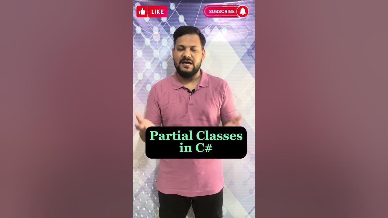 Partial Classes in C# #shorts #csharp #programming - YouTube