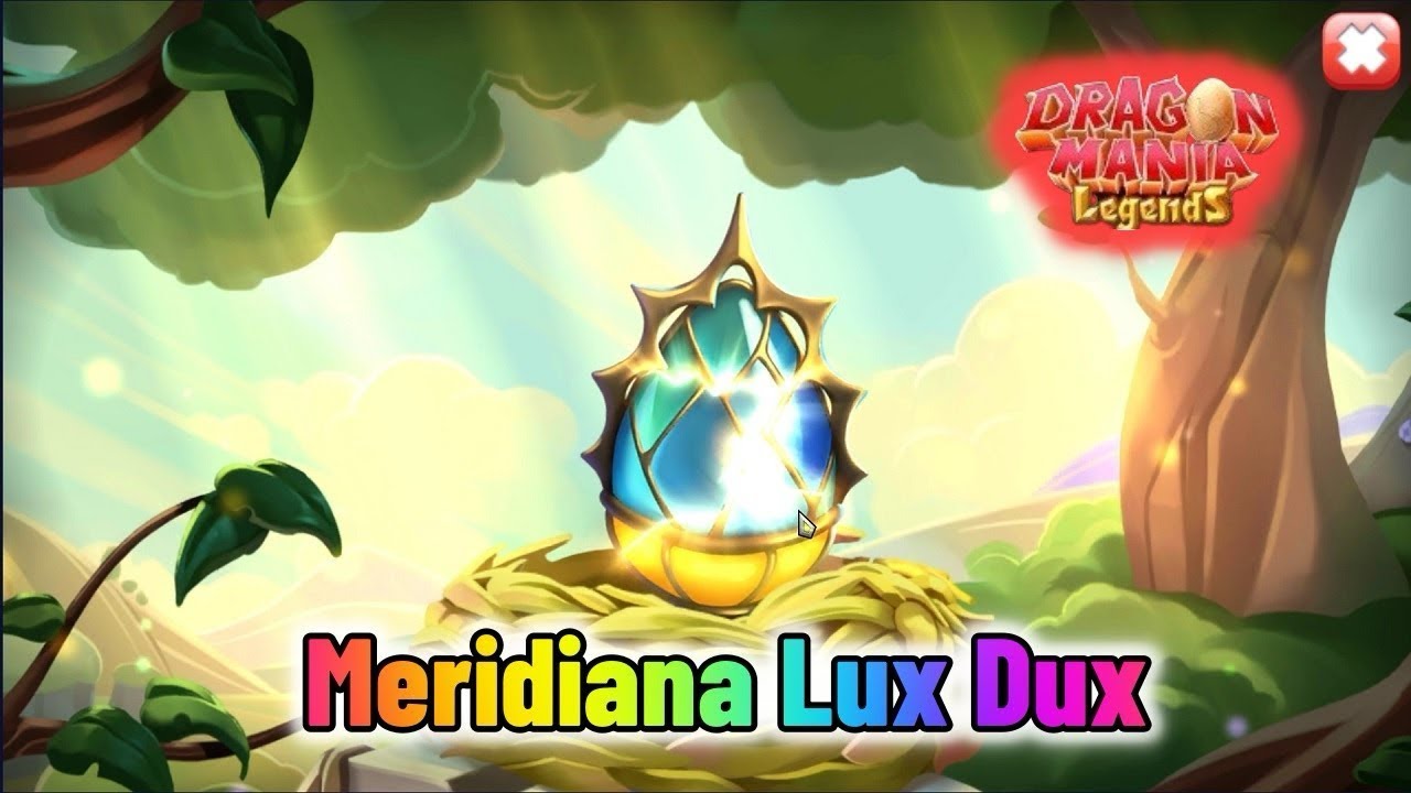 Dragon mania legend gameplay(meridians lux dux dragon) - YouTube