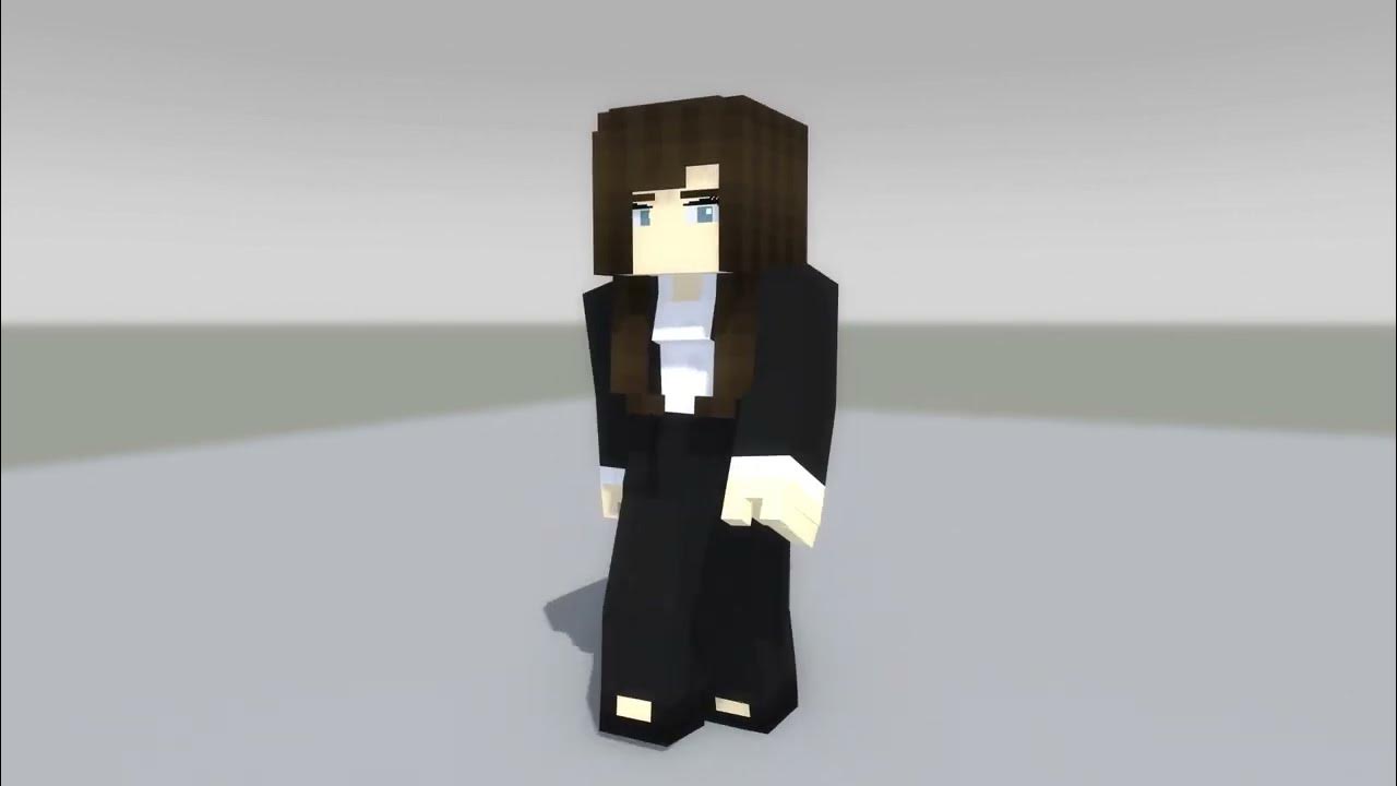 Female Walk Cycle | Mine-Imator Animation Practice - YouTube