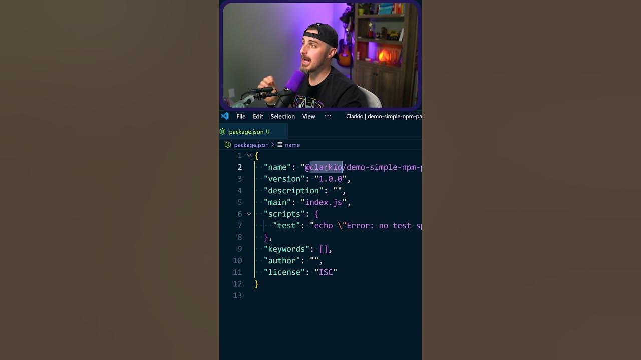 How to make your npm package public - YouTube