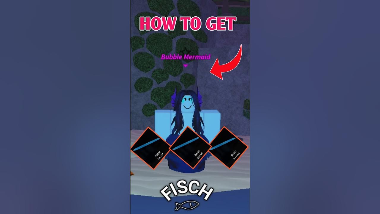 How To Get Resin & Complete Bubble Mermaid Quest In Fisch | Quick Tutorial - YouTube