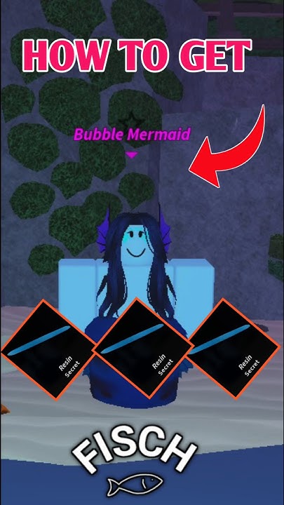 How To Get Resin & Complete Bubble Mermaid Quest In Fisch | Quick Tutorial - YouTube