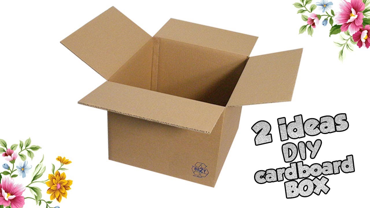 2 Cardboard box idea - DIY RECYCLE CARDBOARDS - YouTube