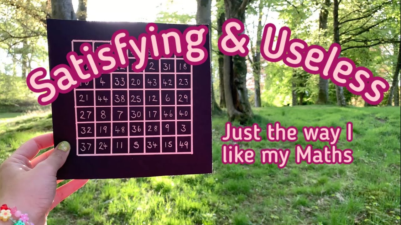 The Most Satisfying yet Useless Math Fact - YouTube