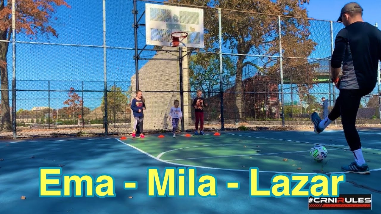 Mila - Lazar - Ema Saturday morning workout - YouTube