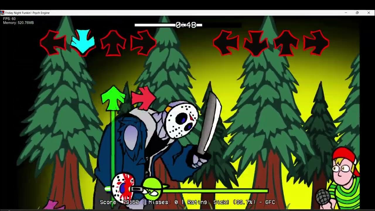 FNF 13th Friday Night Funk Blood V1.5: Nudekiller (Vs Jason Voorhees) - YouTube