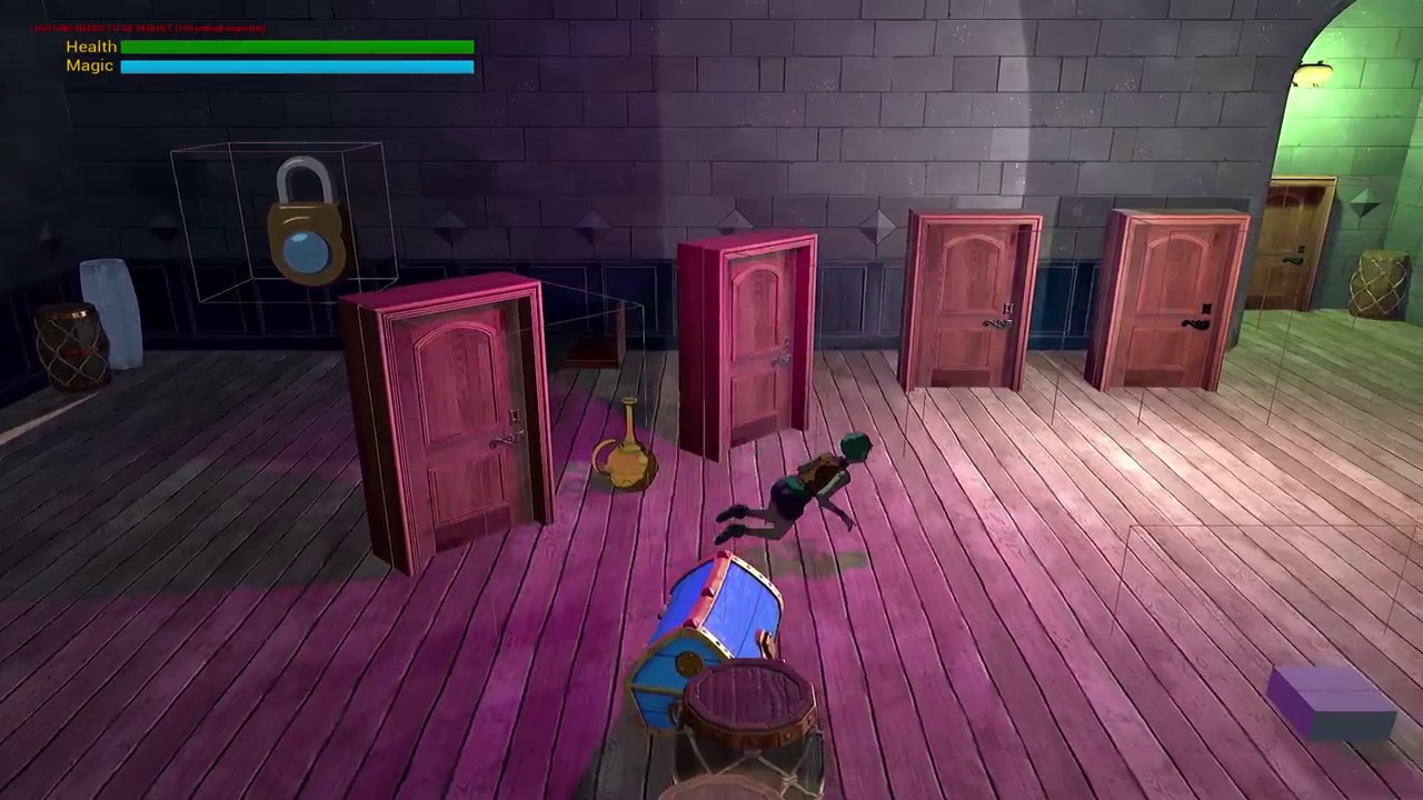 The Vampire Apprentice: Contextual Interaction UI - YouTube